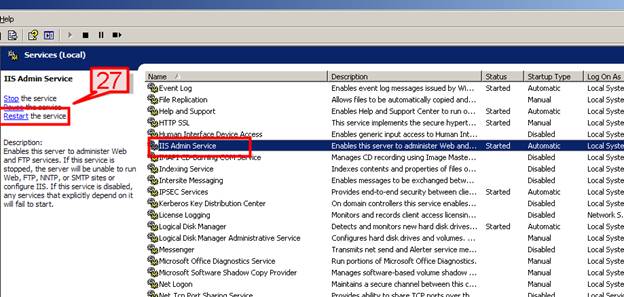 IIS Installation on Windows 2003 Server - Techyv.com